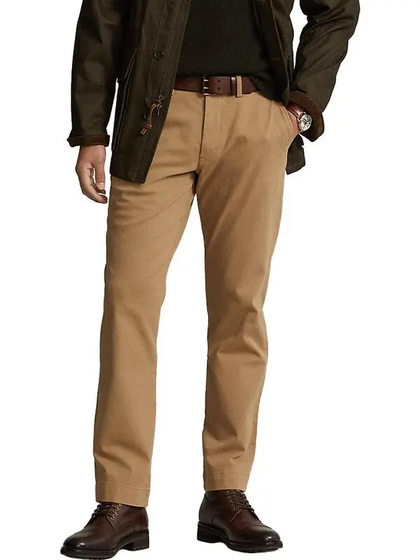 Ralph Lauren Stretch Straight Fit Chino Pant - Montana Khaki