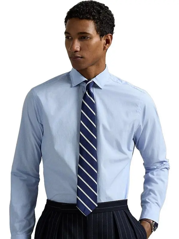 Ralph Lauren Classic Fit Poplin Shirt - Cabana Blue Nevis