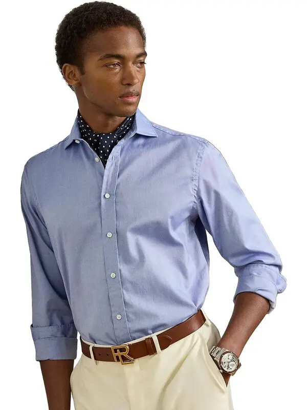 Ralph Lauren Washed Oxford Shirt - Blue