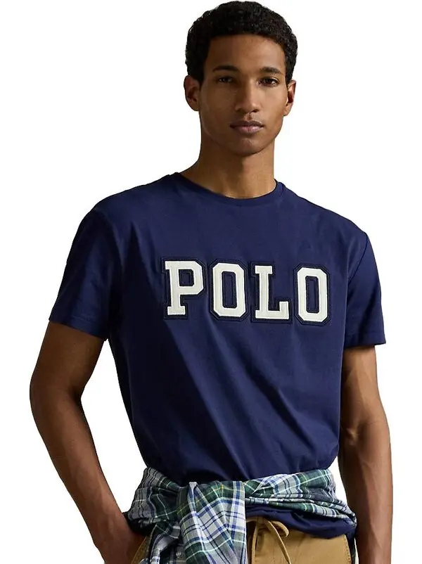 Ralph Lauren Classic Fit Logo Jersey T-shirt - Newport Navy