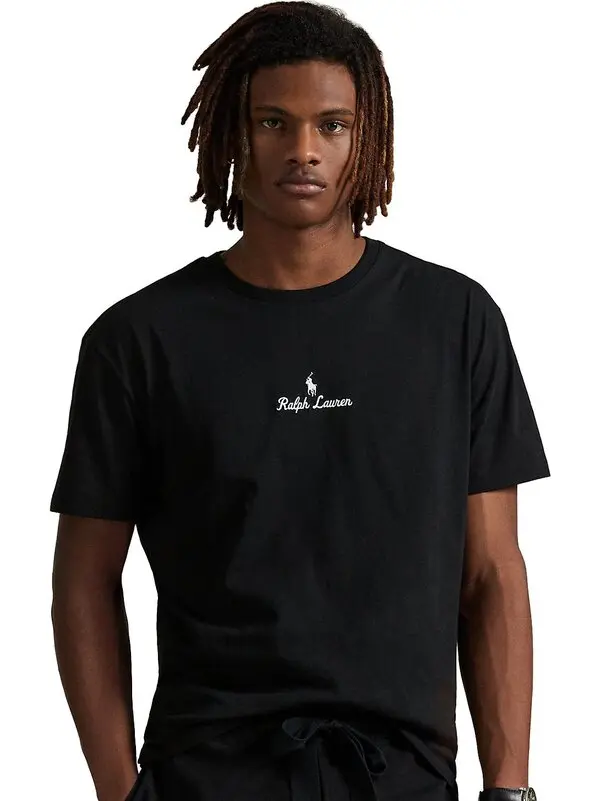 Ralph Lauren Classic Fit Logo Jersey T-shirt - Polo Black