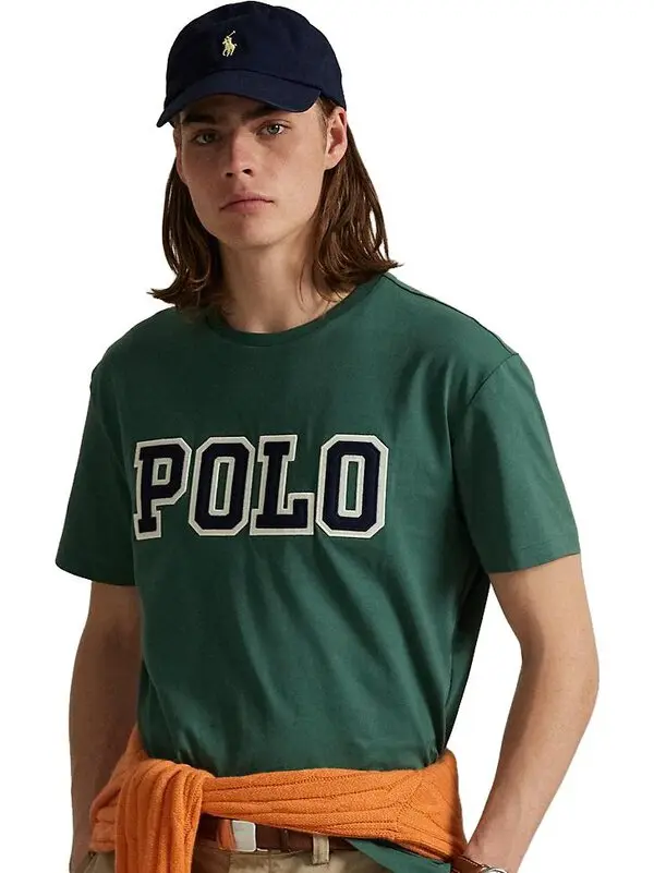 Ralph Lauren Classic Fit Logo Jersey T-shirt - Washed Forest