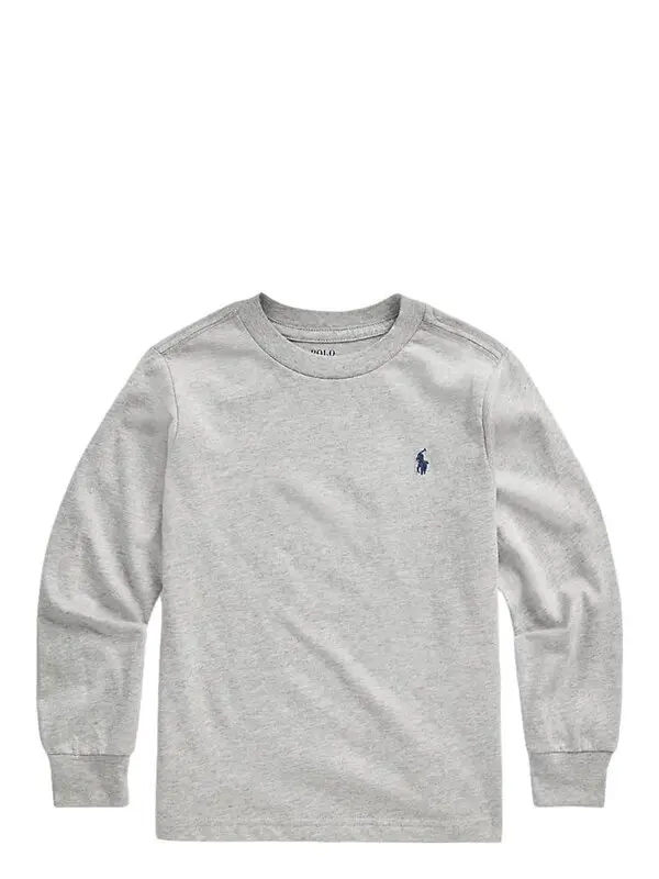 Ralph Lauren Cotton Jersey Long-sleeve Tee - Andover Heather