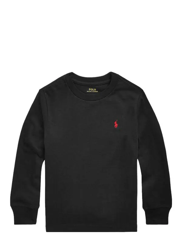 Ralph Lauren Cotton Jersey Long-sleeve Tee - Rl Black