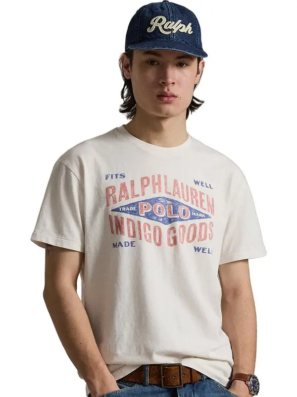 Ralph Lauren Classic Fit Jersey Graphic T-shirt - Nevis