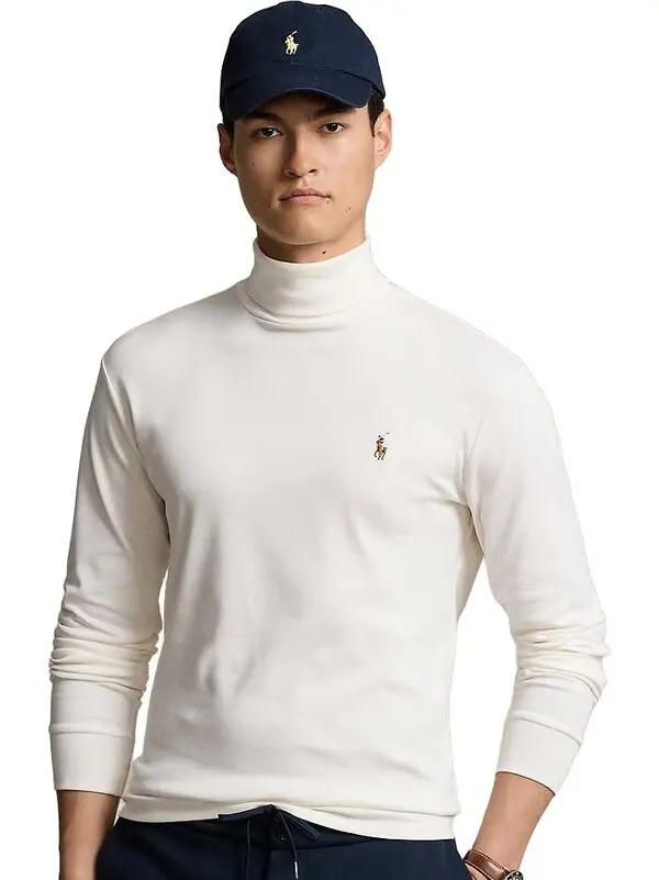 Ralph Lauren Soft Cotton Turtleneck - Nevis