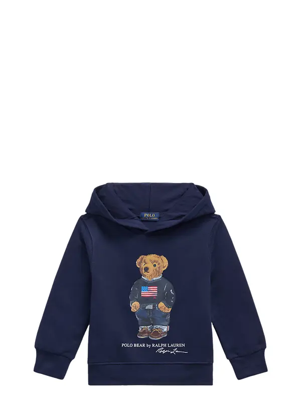 Ralph Lauren Polo Bear Fleece Hoodie - Cruise Navy Core Bear