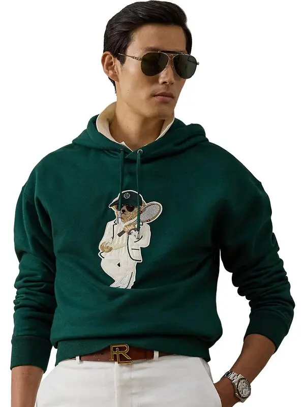 Ralph Lauren Polo Bear Fleece Hoodie - Moss Agate