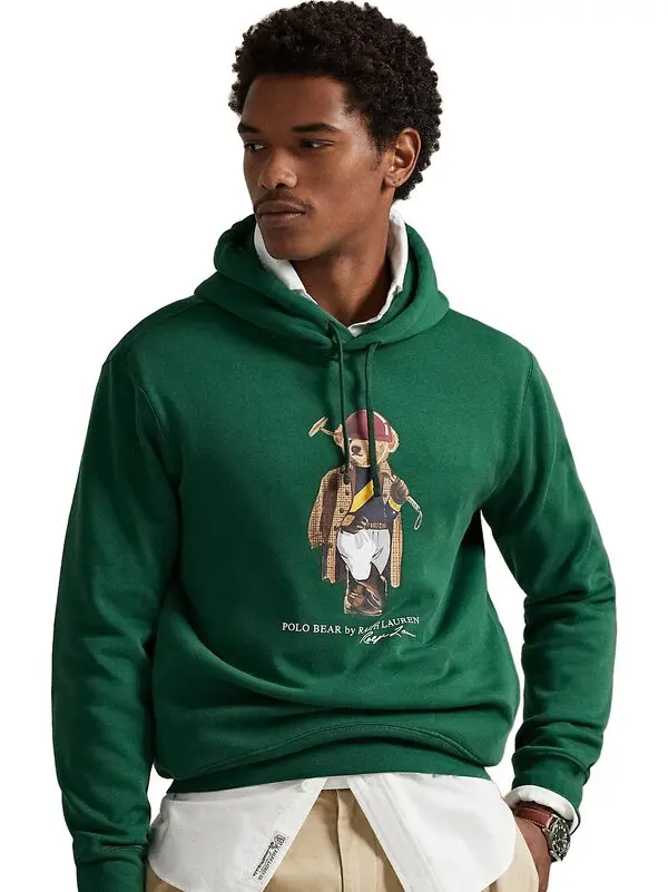Ralph Lauren Polo Bear Fleece Hoodie - New Forest Society Bear