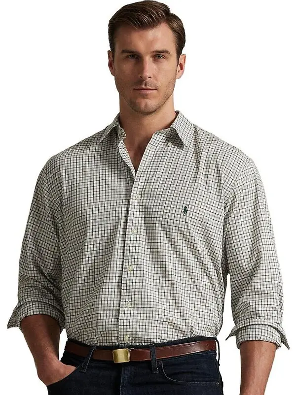 Ralph Lauren Plaid Twill Shirt - Nevis Brown Multi