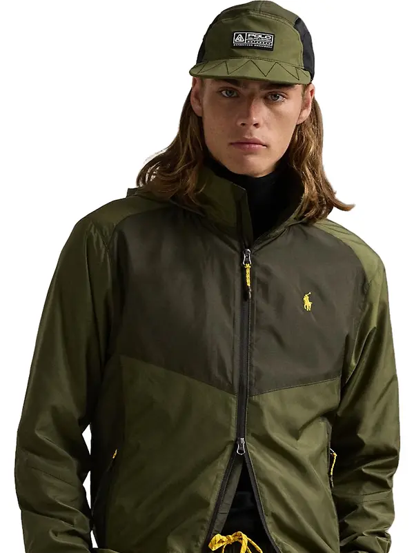 Ralph Lauren Ripstop Hooded Jacket - New Olive/armadillo