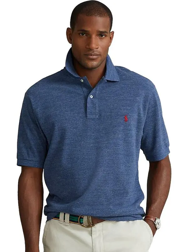 Ralph Lauren Classic Fit Mesh Polo Shirt - Classic Royal Heather
