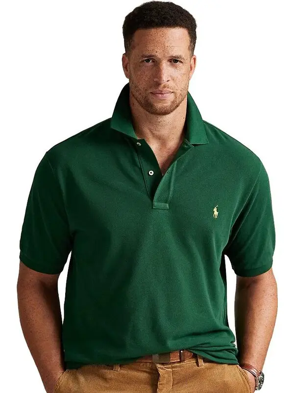 Ralph Lauren Classic Fit Mesh Polo Shirt - New Forest
