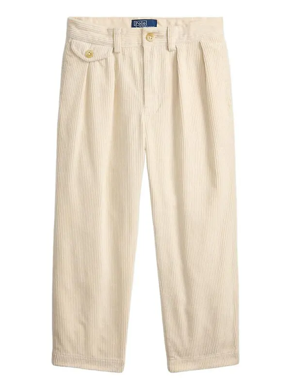 Ralph Lauren Relaxed Fit Corduroy Trousers - Antique Cream