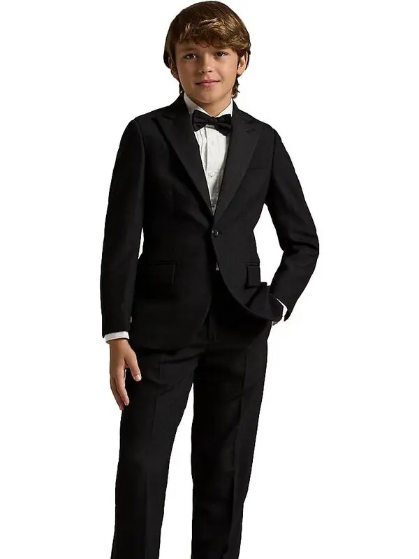 Ralph Lauren Wool Barathea Tuxedo - Black