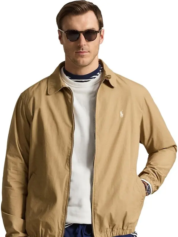 Ralph Lauren Bayport Poplin Jacket - Cafe Tan