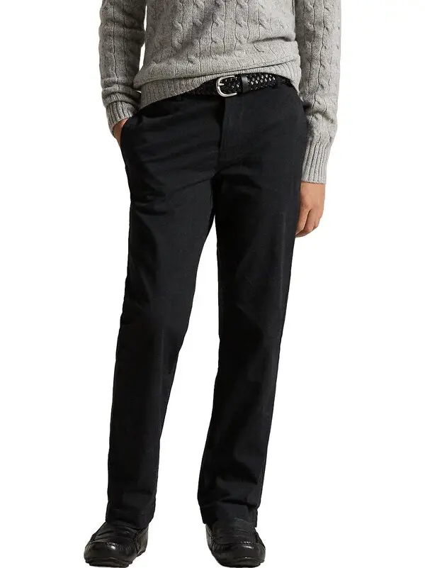 Ralph Lauren Straight Fit Flex Abrasion Twill Pant - Polo Black