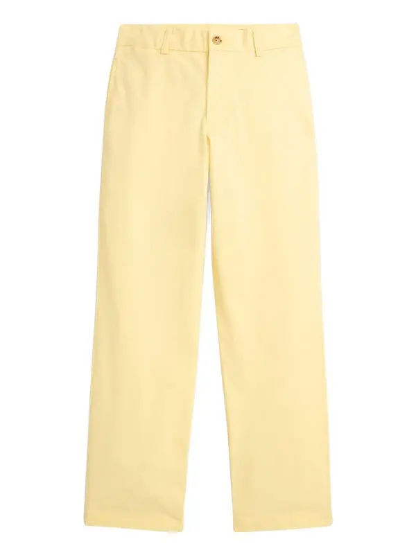 Ralph Lauren Straight Fit Flex Abrasion Twill Pant - T Bird Yellow