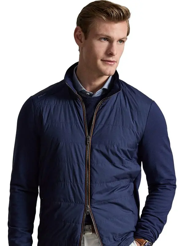 Ralph Lauren Hybrid Mockneck Jacket - Refined Navy
