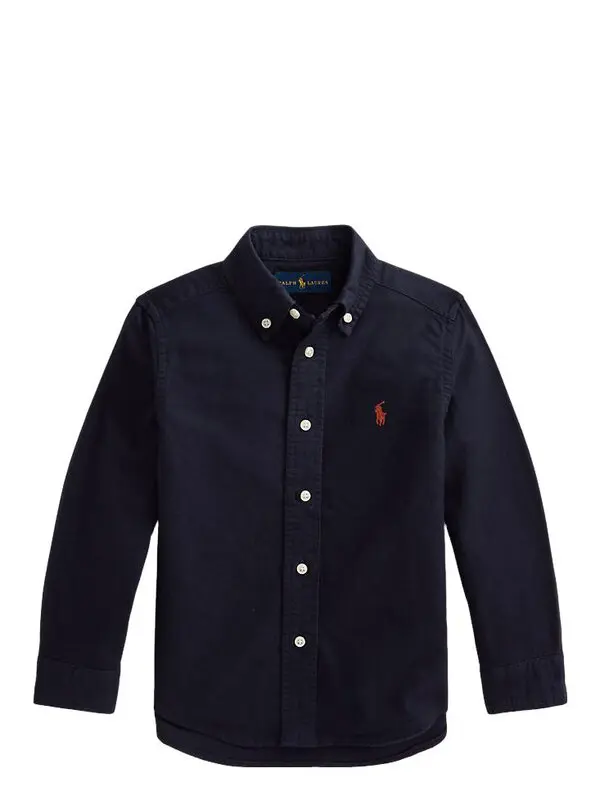 Ralph Lauren Garment-dyed Cotton Oxford Shirt - Rl Navy