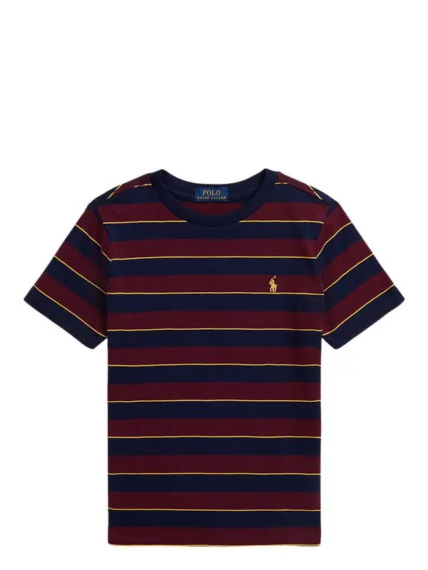 Ralph Lauren Striped Cotton Jersey Tee - Multi