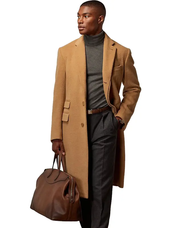 Ralph Lauren Kent Handmade Topcoat - Camel