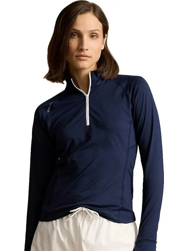 Ralph Lauren Performance Quarter-zip Pullover - Refined Navy