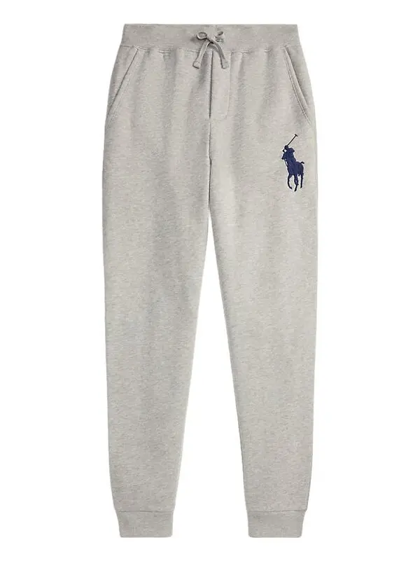 Ralph Lauren Big Pony Fleece Jogger Pant - Andover Heather