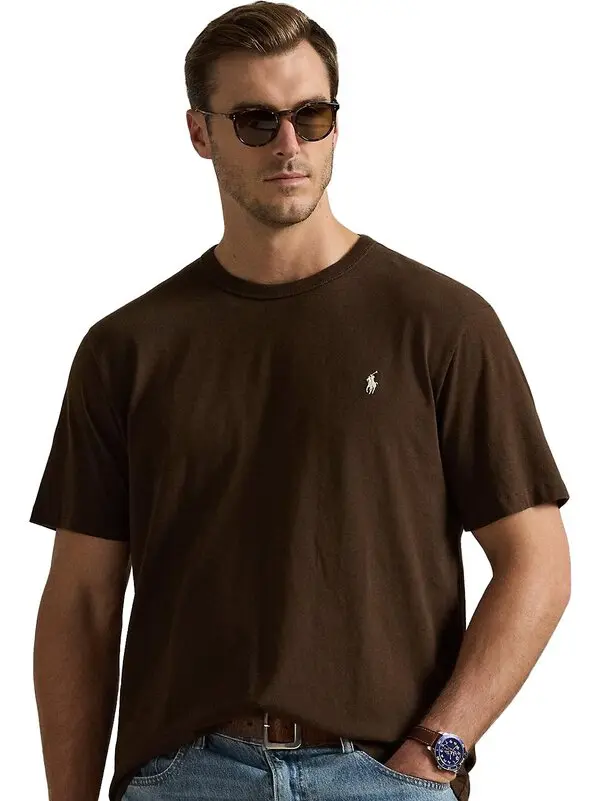 Ralph Lauren Jersey Crewneck T-shirt - Dark Beech