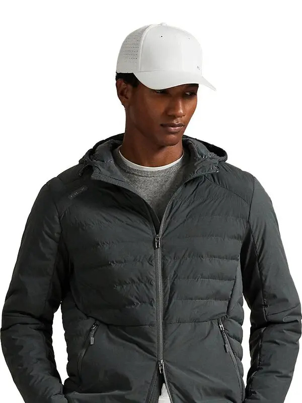 Ralph Lauren Quilted Hooded Jacket - Charcoal Grey