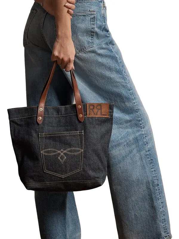 Ralph Lauren Denim Tote - Indigo