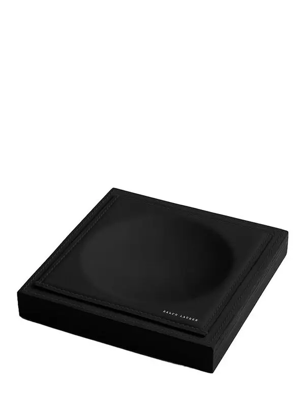 Ralph Lauren Brennan Leather Catchall - Black
