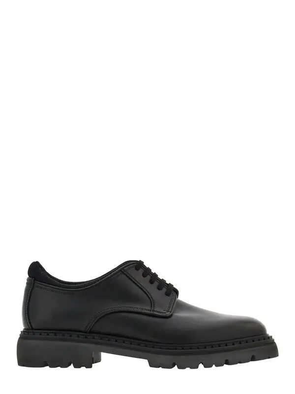 FERRAGAMO Derby Shoes - Black