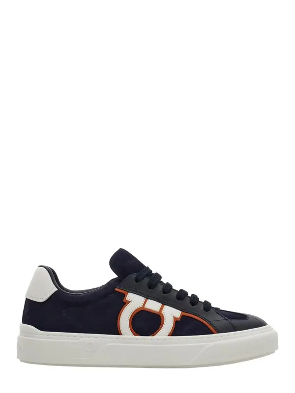 FERRAGAMO Gancini Sneaker - Blue