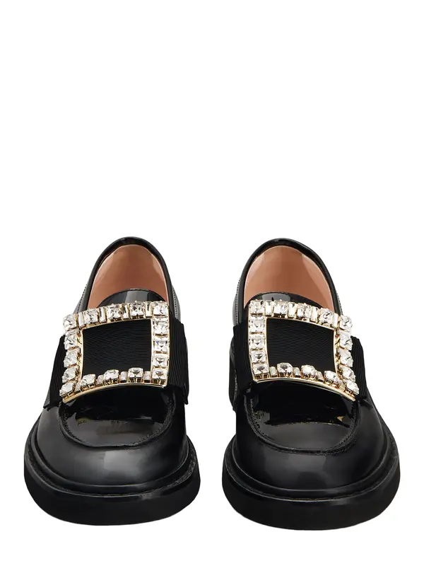 ROGER VIVIER Viv' Rangers Loafers - Black