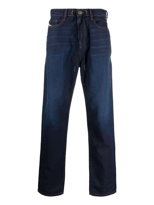 Diesel D-vider Tapered Jeans - Blue