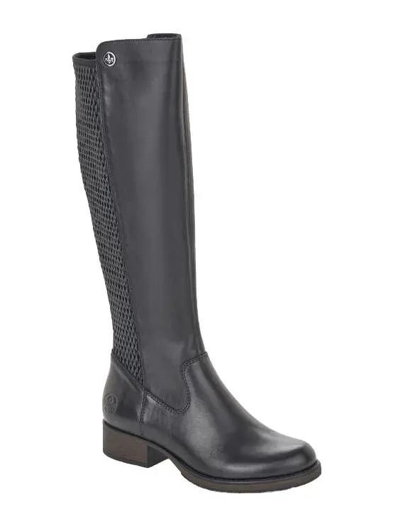 RIEKER Faith 91 Knee-high Boots - Schwarz/black/schwarz