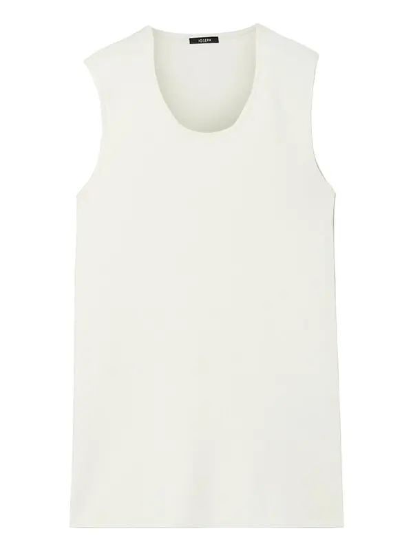 JOSEPH Silk-blend Tank - Neutrals