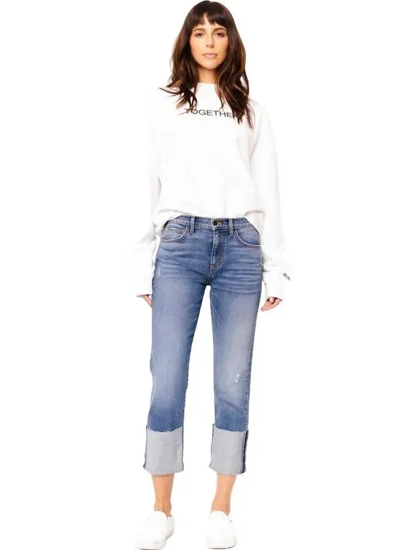 SIWY Tiffany Straight Leg Jeans - Natural