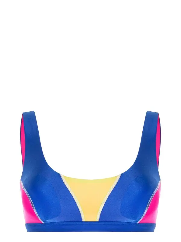 DUSKII Kate Scoop-neck Bikini Top - Pink