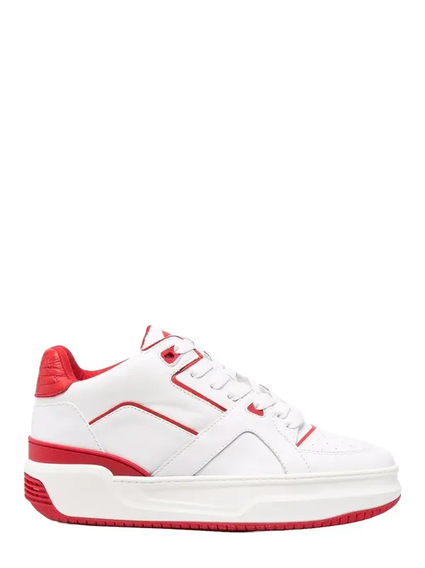 JUST DON Basketball Courtside Sneakers - White