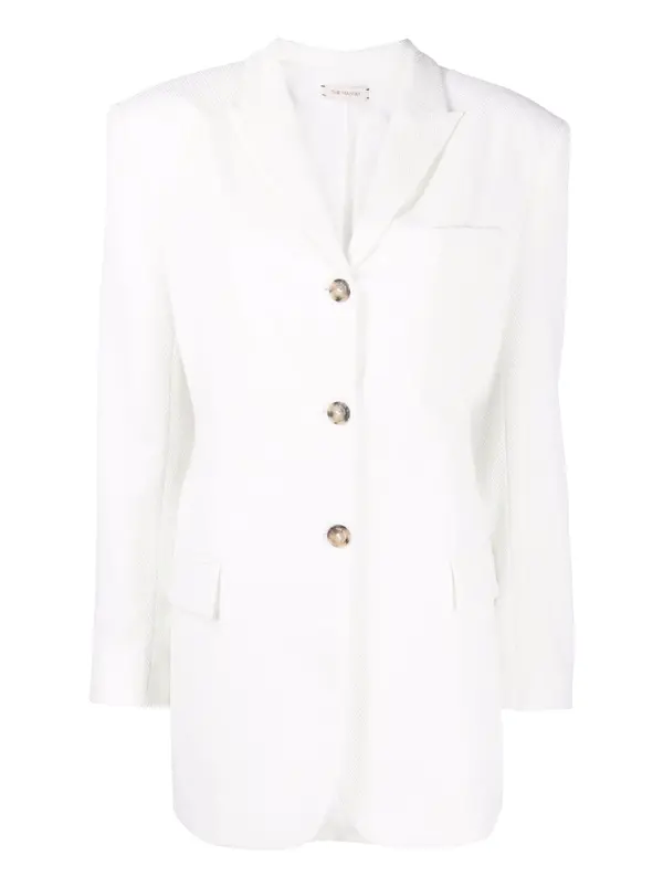 THE MANNEI Edynburg Blazer Jacket - White
