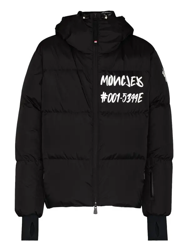 Moncler Mazod Zip-up Puffer Jacket - Black
