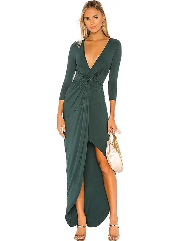 LOVERS AND FRIENDS Sundance Maxi Dress - Everglade Green