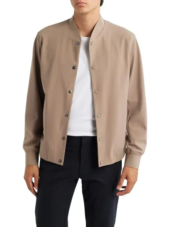 Theory Murphy Precision Bomber Jacket - Feather