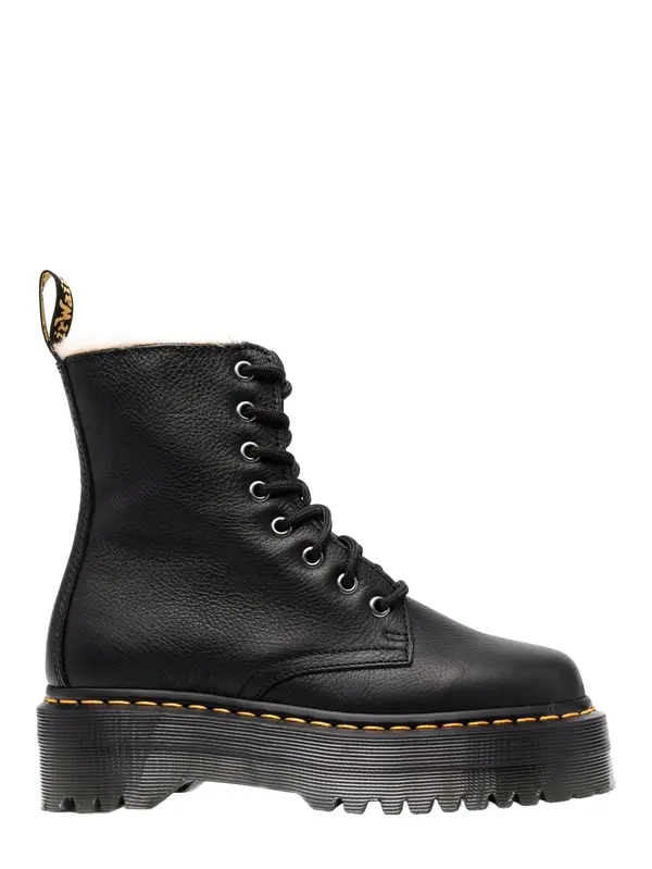 Dr. Martens Jadon Platform Combat Boots - Black