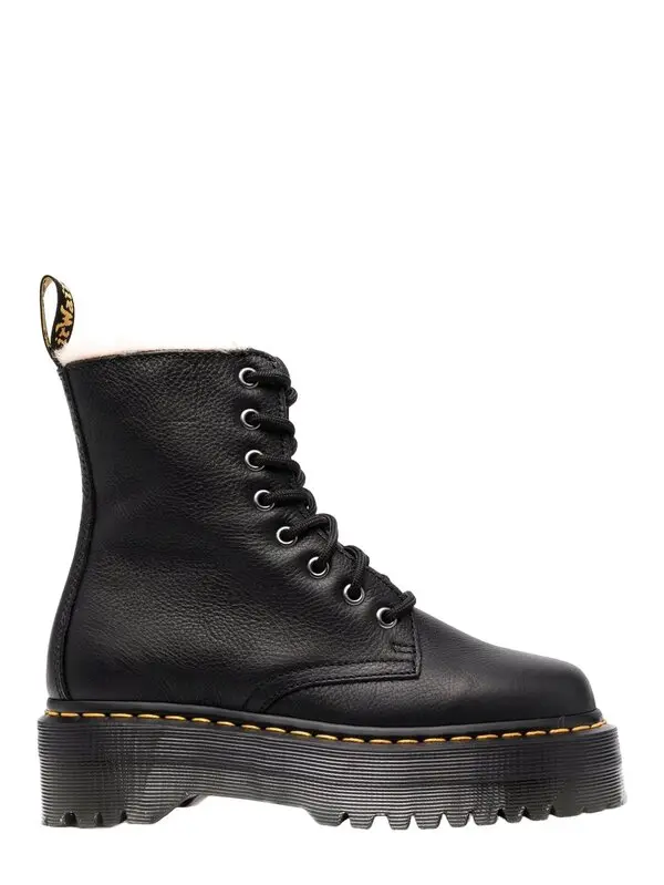 Dr. Martens Jadon Platform Combat Boots - Black