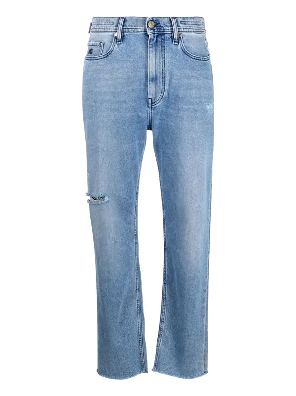 Jacob Cohen High-rise Boyfriend Jeans - Blue