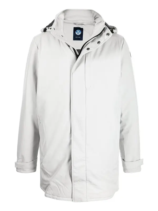 NORTH SAILS Long-sleeve Raincoat - White