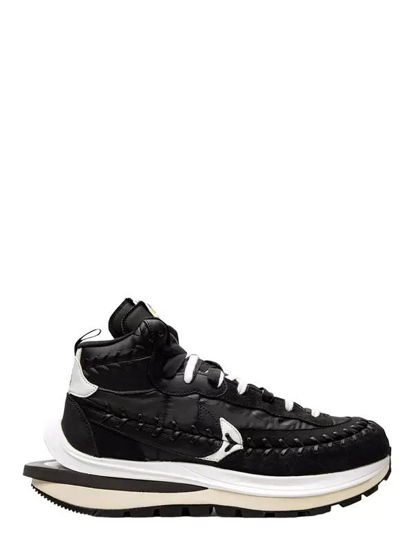 Nike X Sacai X Jean Paul Gaultier Vaporwaffle Sneakers - Black